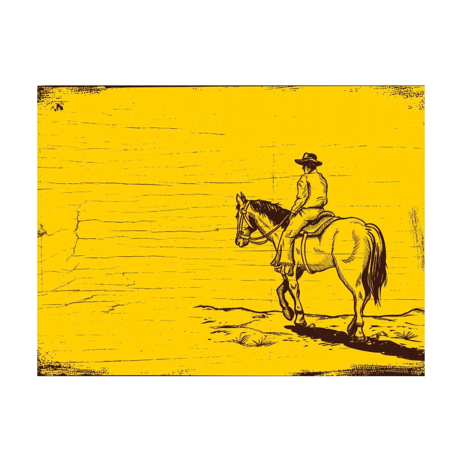 Diamond Art Kits for Adults, Western Desert Cowboy 1 Frameless Diamond ...