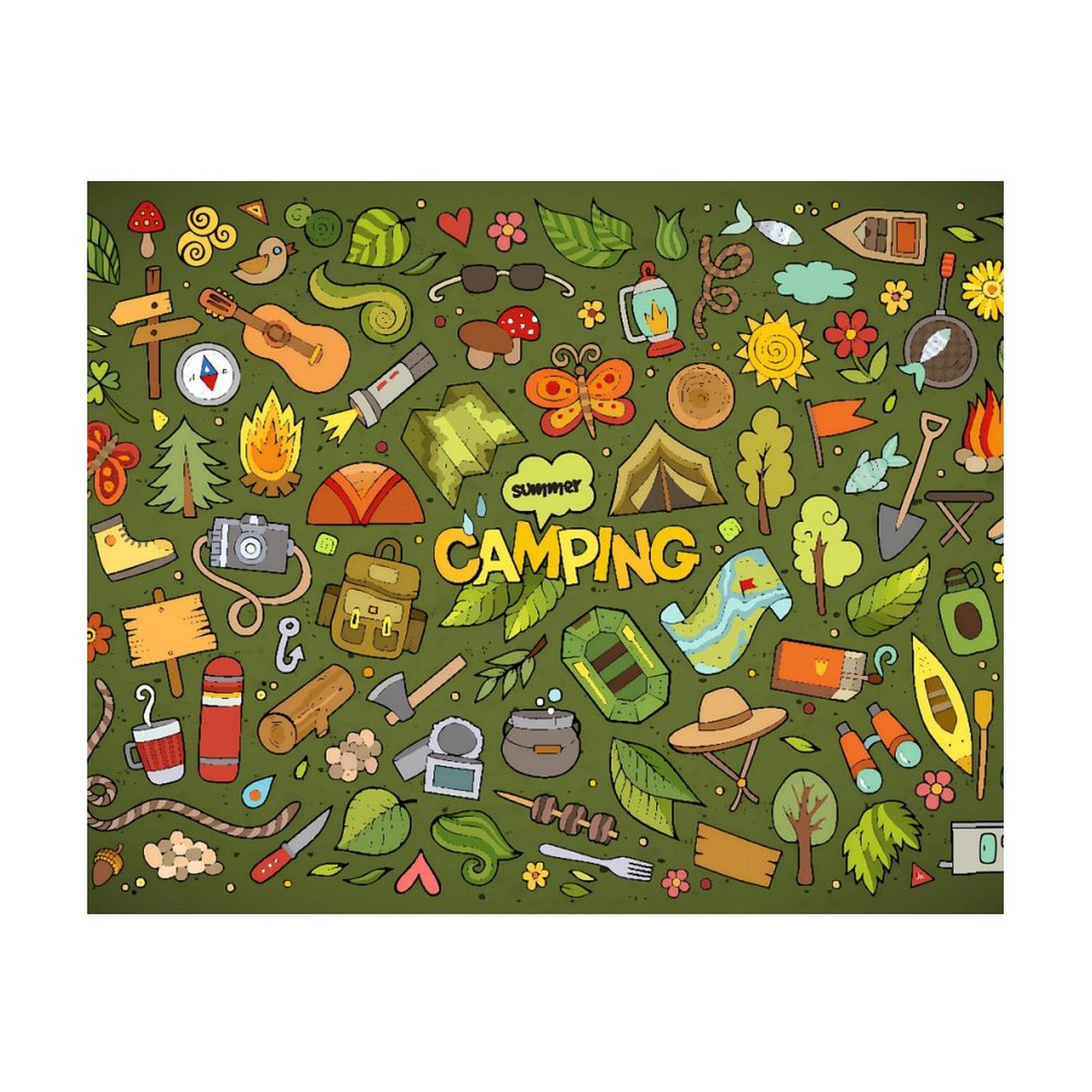 Diamond Art Kits for Adults - Camping 1 DIY Diamond Painting Art and ...