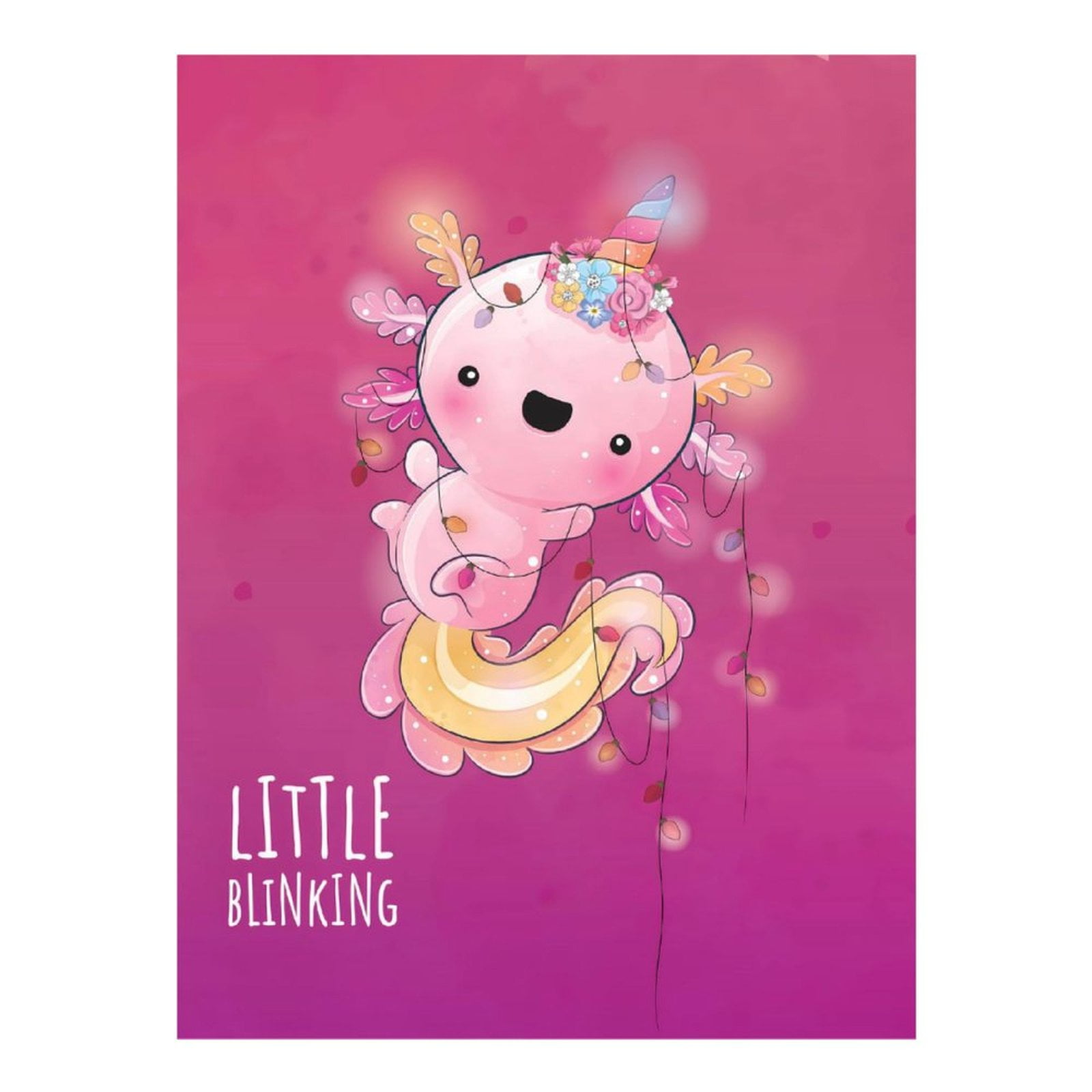 Diamond Art Kits for Adults - Cute Pink Axolotl A DIY Frameless Diamond ...