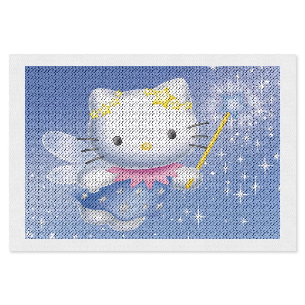 Diamond Art Kits for Adults Hello Kitty Diamond Art Gem Art Painting ...
