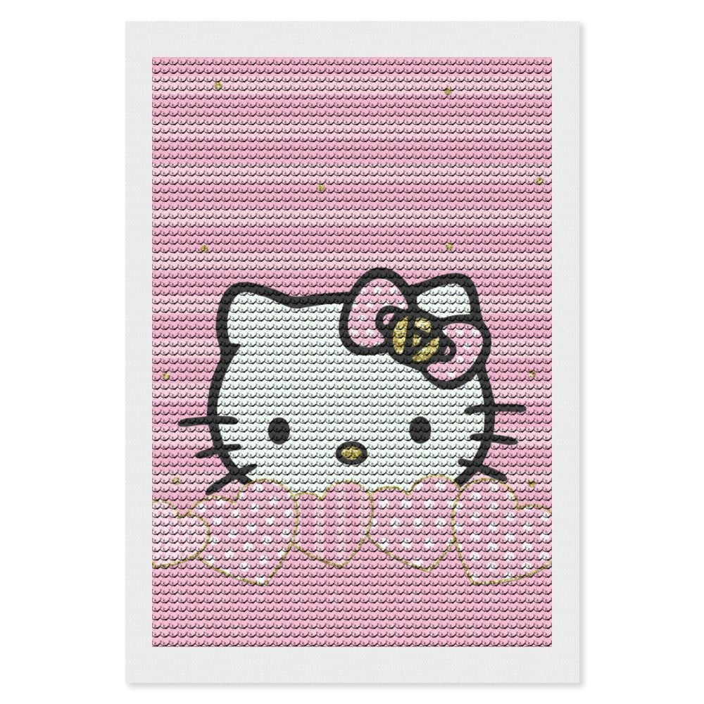 Diamond Art Kits for Adults Hello Kitty Diamond Art Gem Art Painting ...