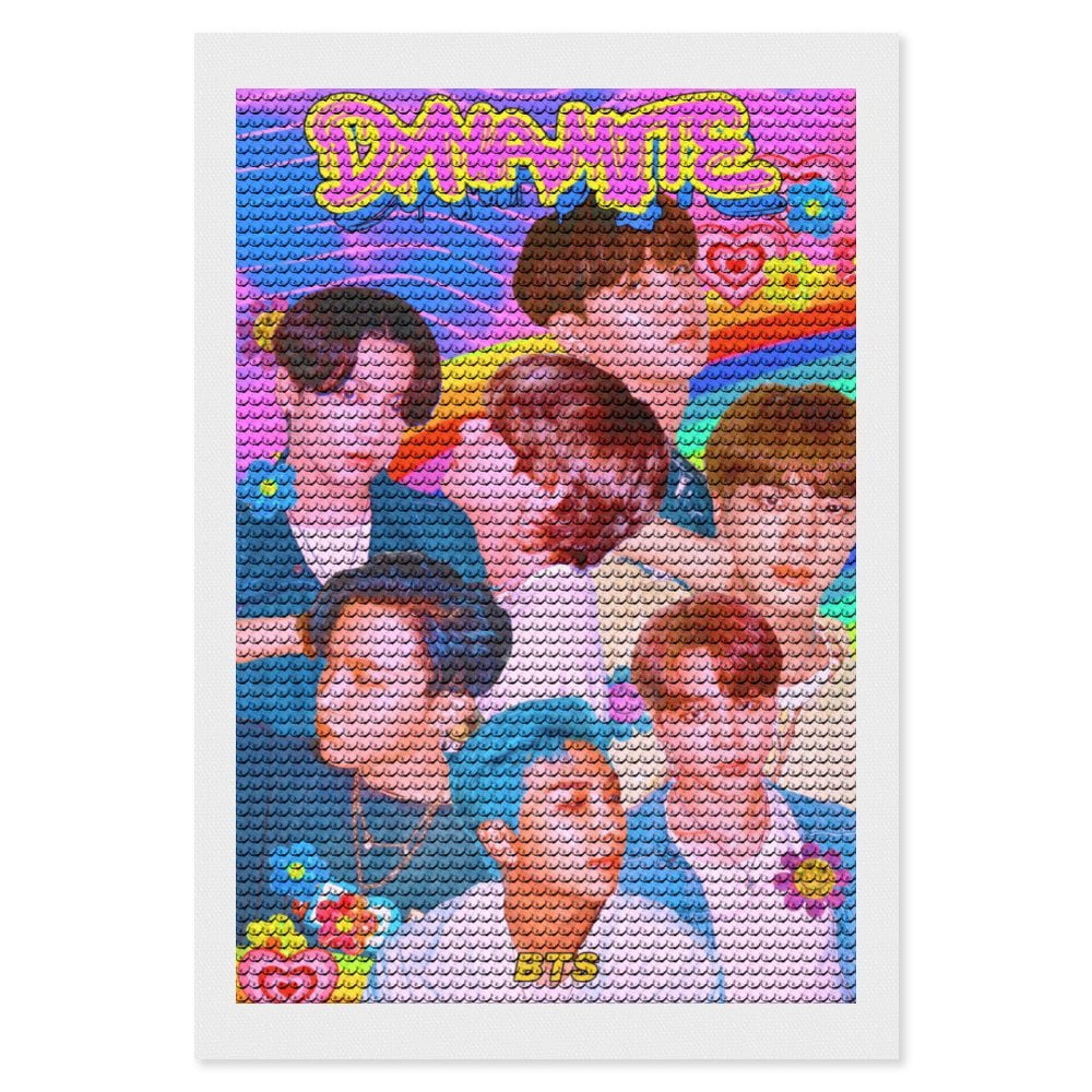 Diamond Art Kits for Adults Kpop BTS Diamond Art Gem Art Painting Full ...