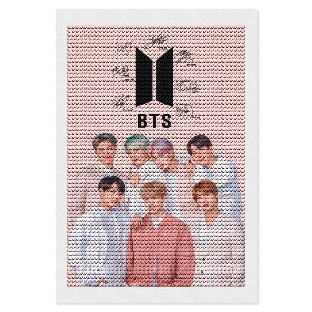 Diamond Art Kits for Adults Kpop BTS Diamond Art Gem Art Painting Full ...