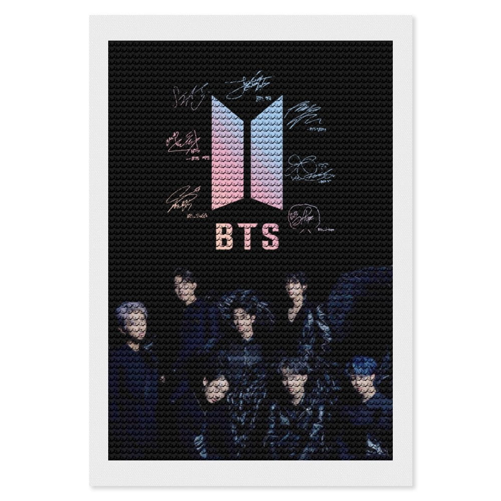 Diamond Art Kits for Adults Kpop BTS Diamond Art Gem Art Painting Full ...