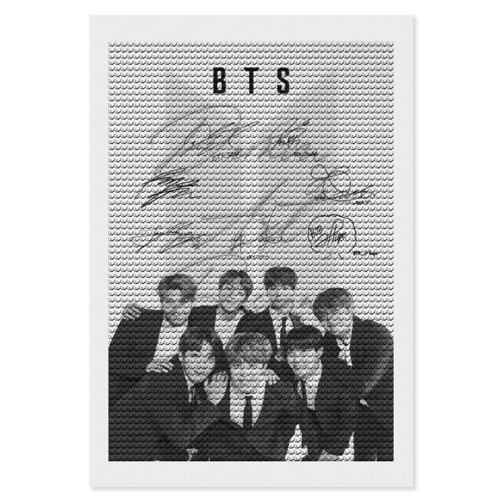 Diamond Art Kits for Adults Kpop BTS Diamond Art Gem Art Painting Full ...