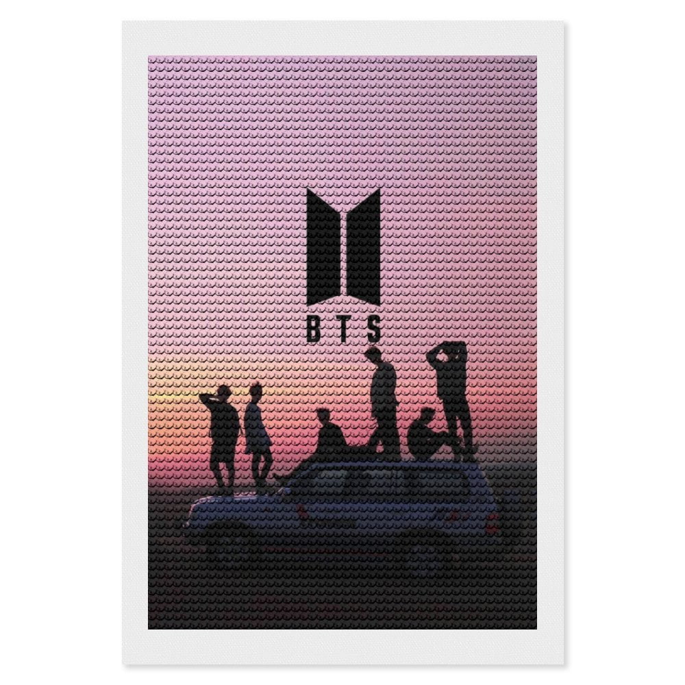 Diamond Art Kits for Adults Kpop BTS Diamond Art Gem Art Painting Full ...