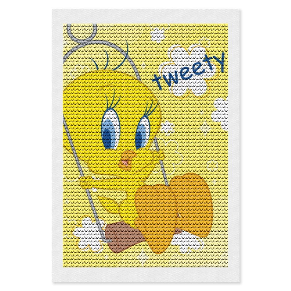 Diamond Art Kits for Adults Looney Tunes Tweety Diamond Art Gem Art ...