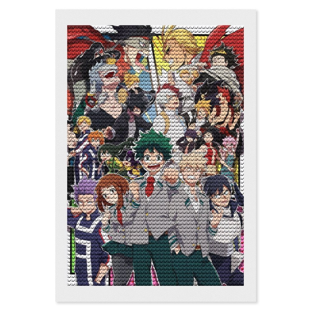 Diamond Art Kits for Adults My Hero Academia Diamond Art Gem Art ...