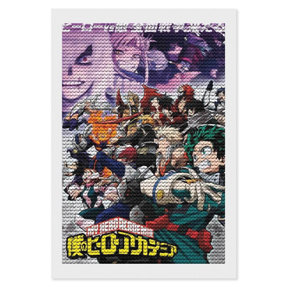 Diamond Art Kits for Adults My Hero Academia Diamond Art Gem Art ...