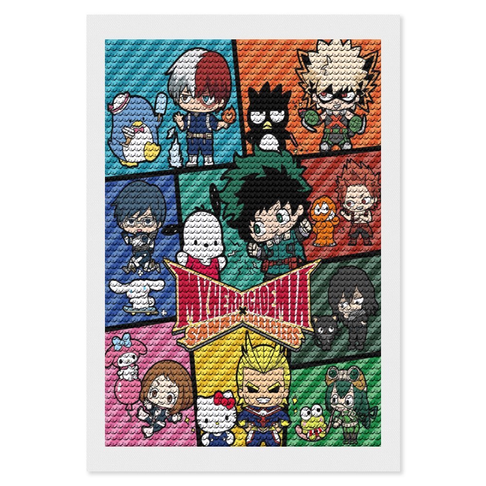 Diamond Art Kits for Adults My Hero Academia Diamond Art Gem Art ...
