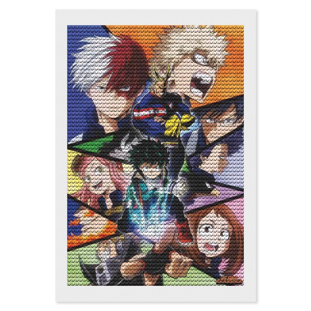 Diamond Art Kits for Adults My Hero Academia Diamond Art Gem Art ...