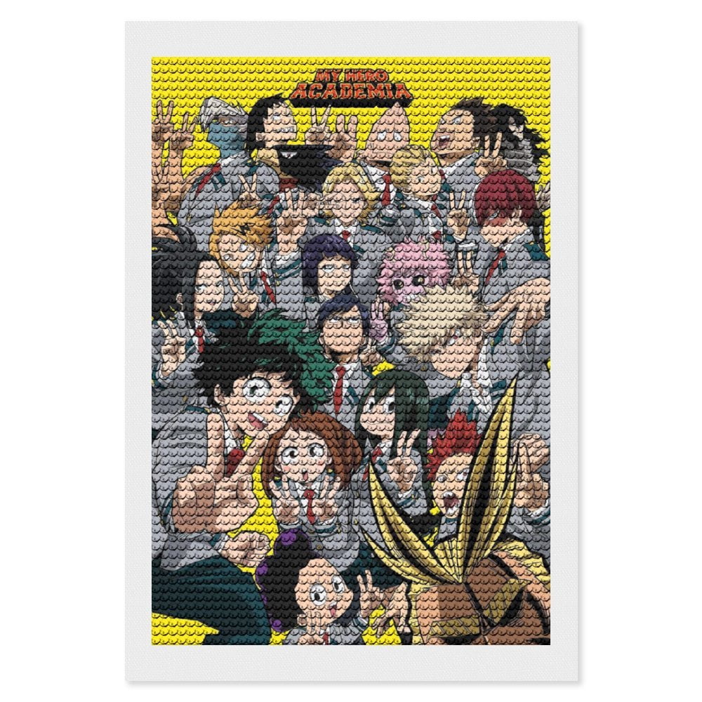 Diamond Art Kits for Adults My Hero Academia Diamond Art Gem Art ...