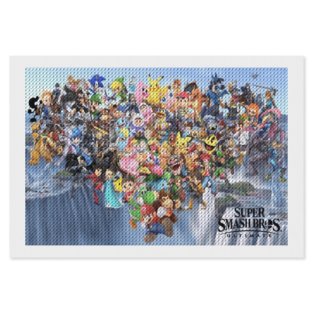 Diamond Art Kits for Adults Super Smash Bros Diamond Art Gem Art ...