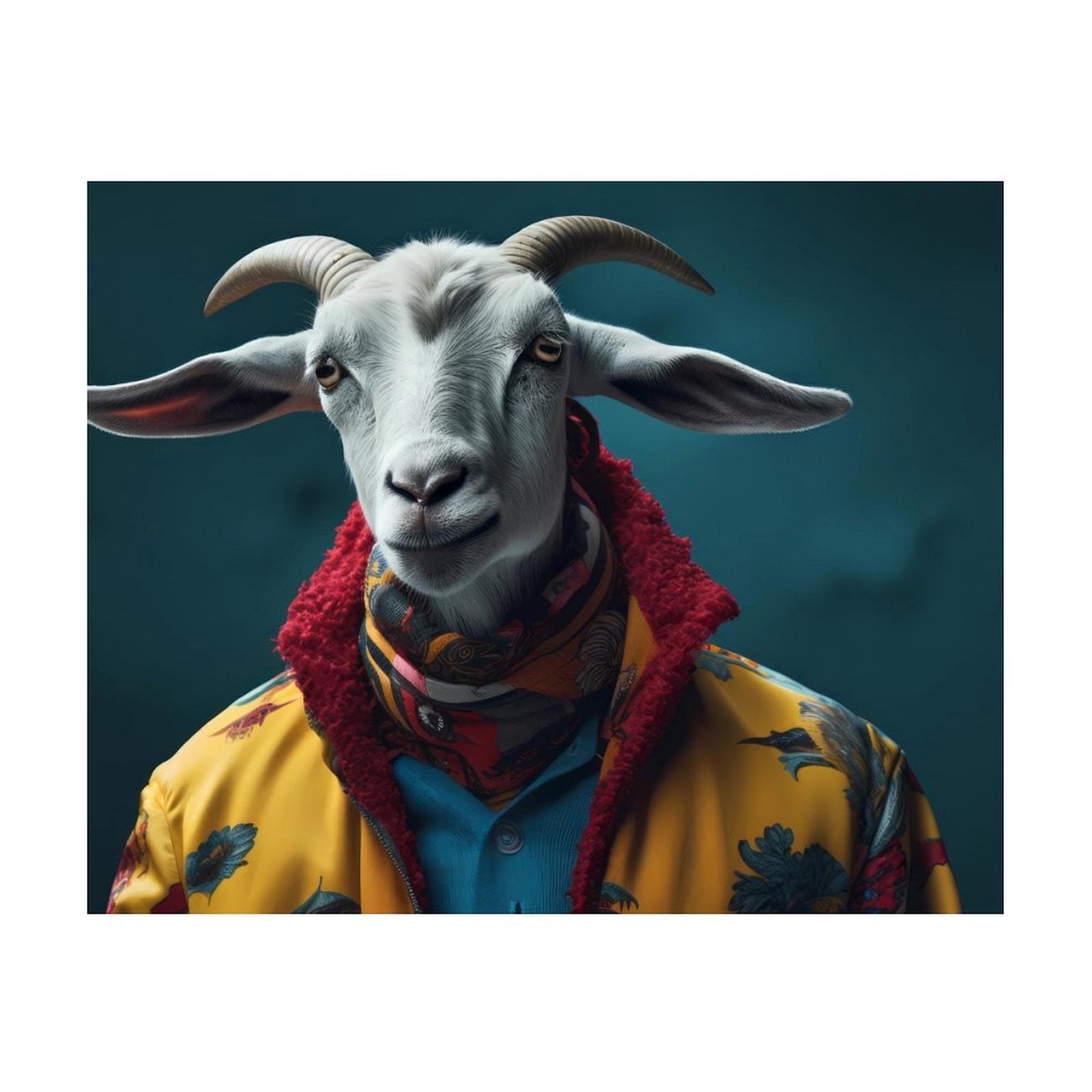 Diamond Art Kits for Adults - Surrealist Goat DIY Diamond Painting Art ...