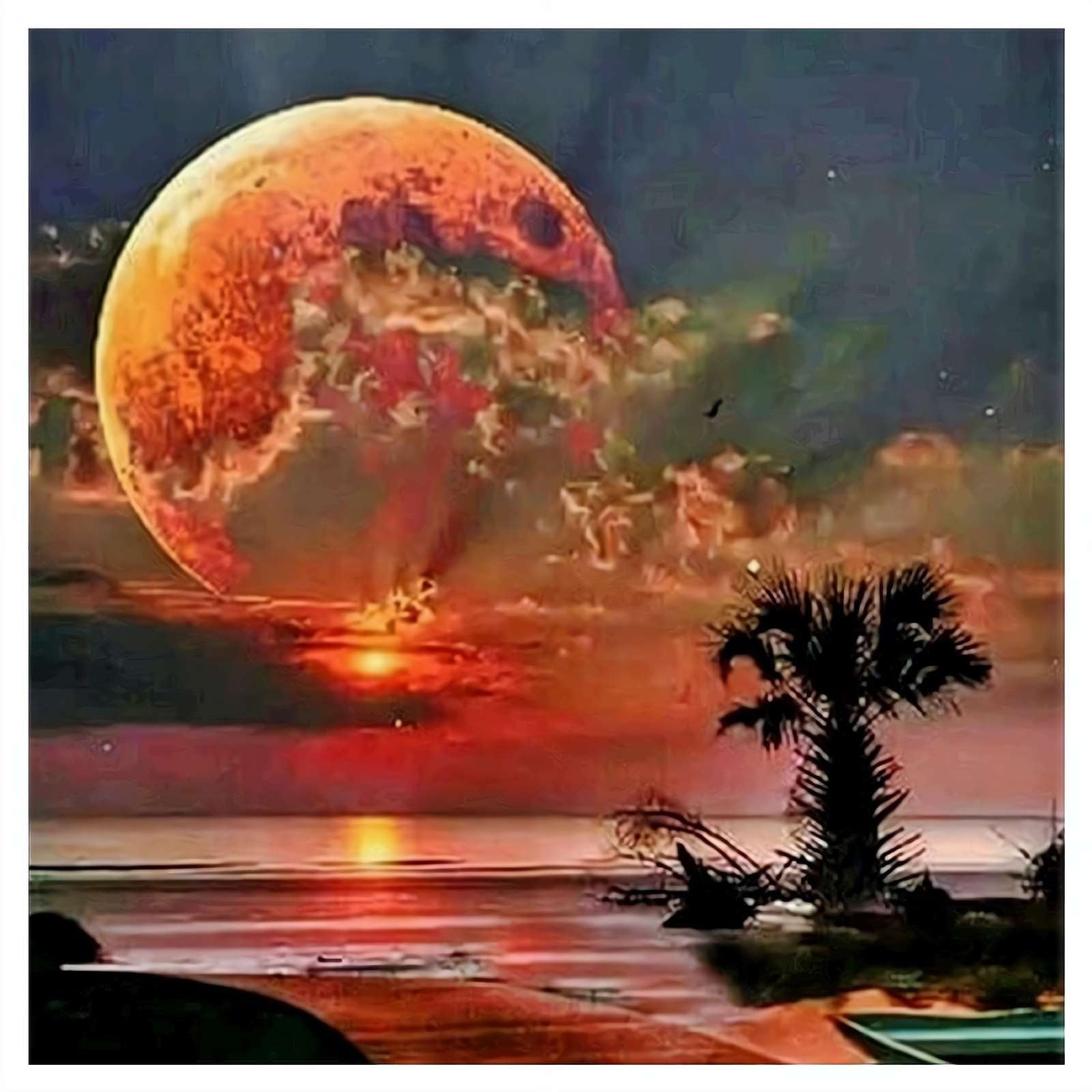 Diamond Art Painting Kits for Adults Beginners,Moon Diamond Art Kits ...