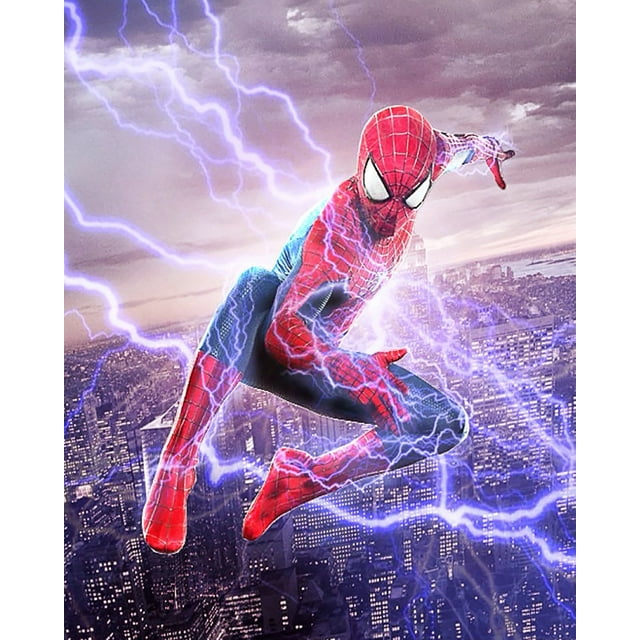 Diamond Art Painting Kits for Adults - Spider-Man Full Drill Diamond ...