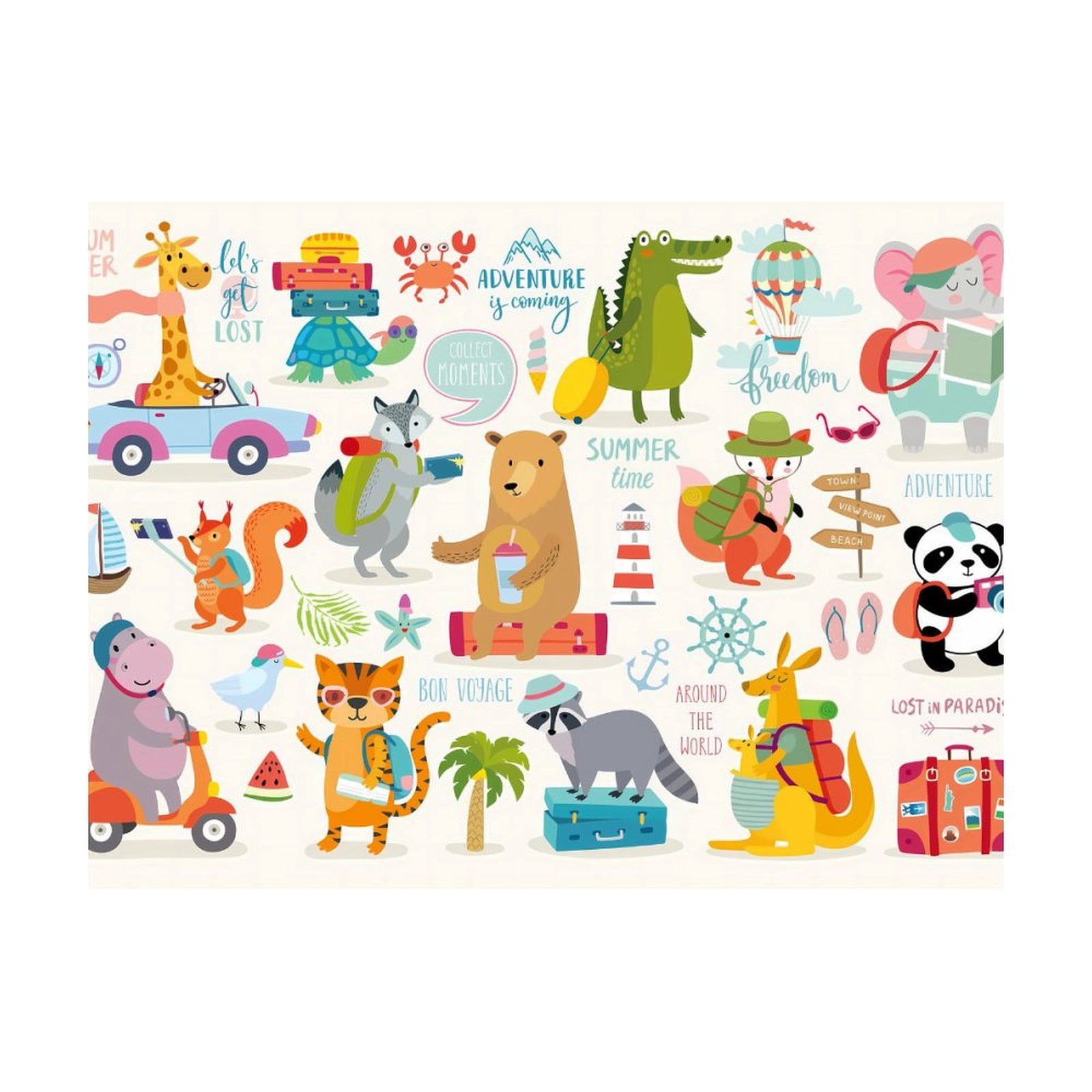 Diamond Art Painting Travel Animals Funny Diamond Painting Kits for ...