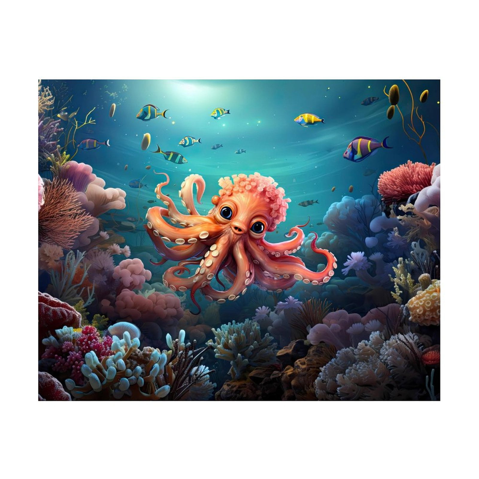 Octopus Diamond Painting