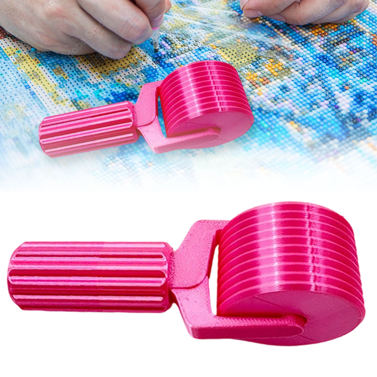 Diamond Art Roller, Essential DIY Craft Tool for Rhinestone Embroidery ...