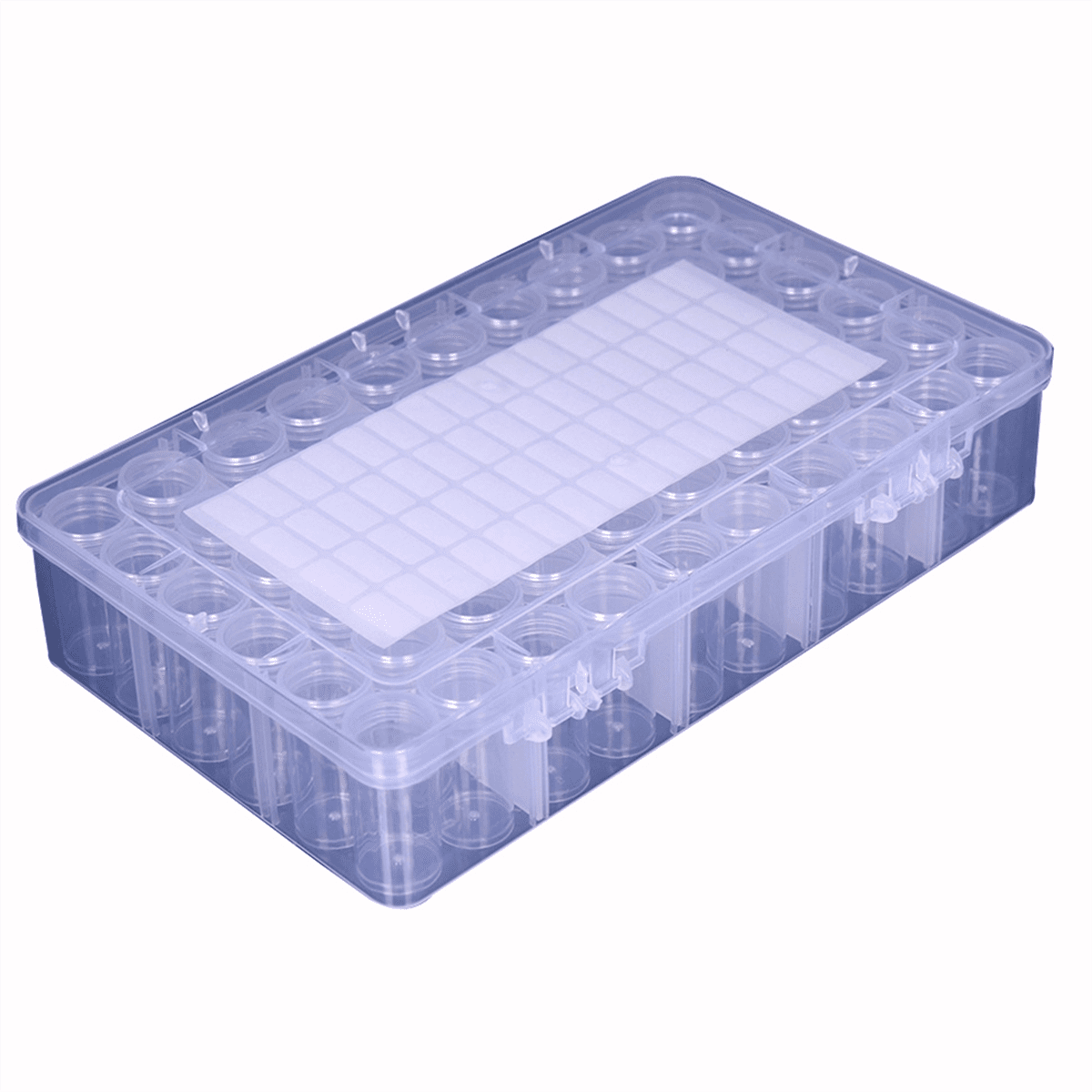 Diamond Art Storage Containers, 60 Slots Plastic Bead Organizer Box ...