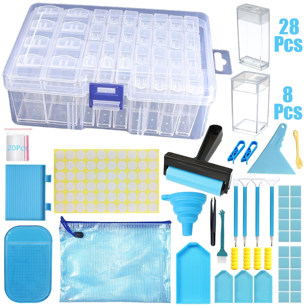 Diamond Art Tray Plastic Storage Box Bead Container Accessory Container ...