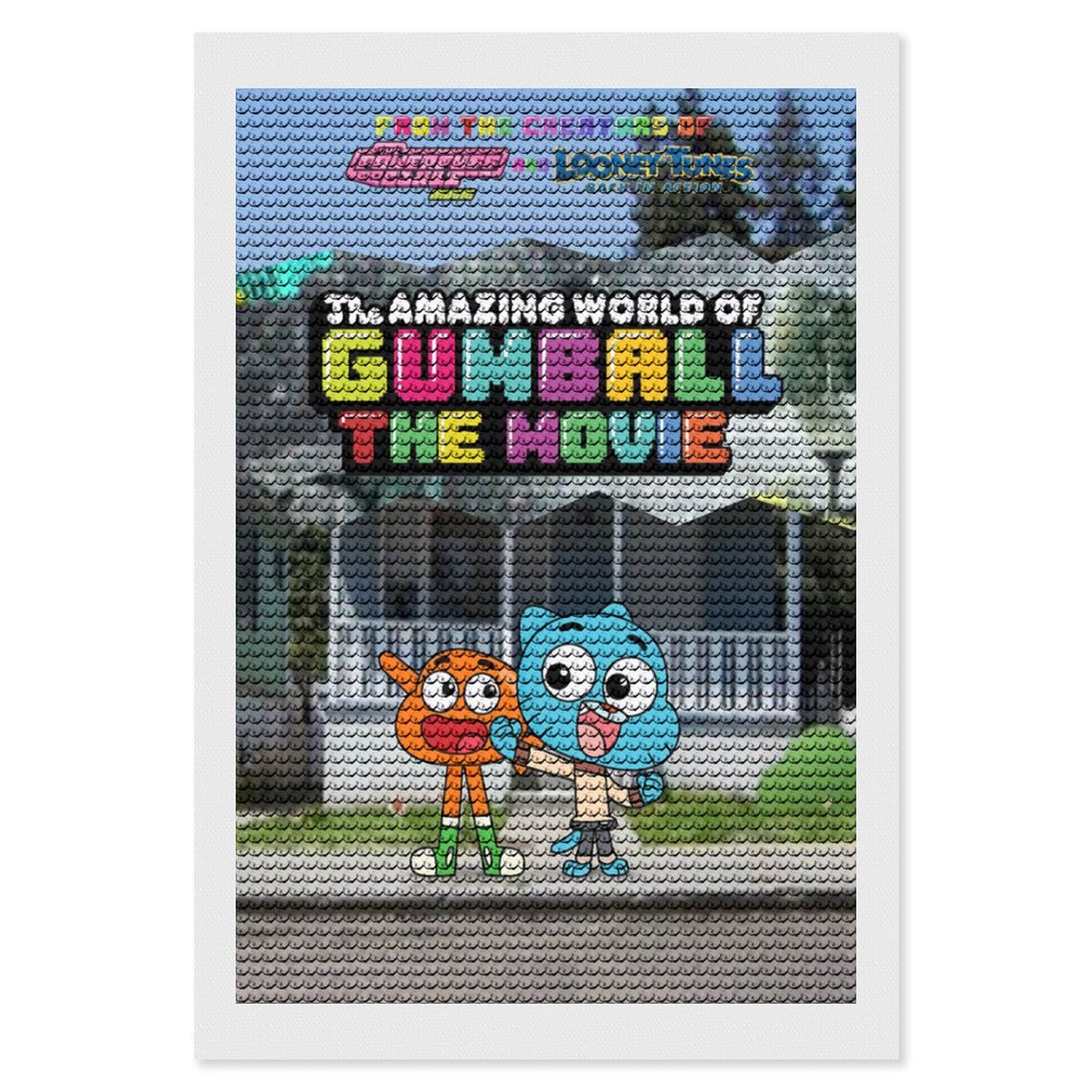 Diamond Arts Kits for Adults - Amazing World of Gumball Full Drill ...