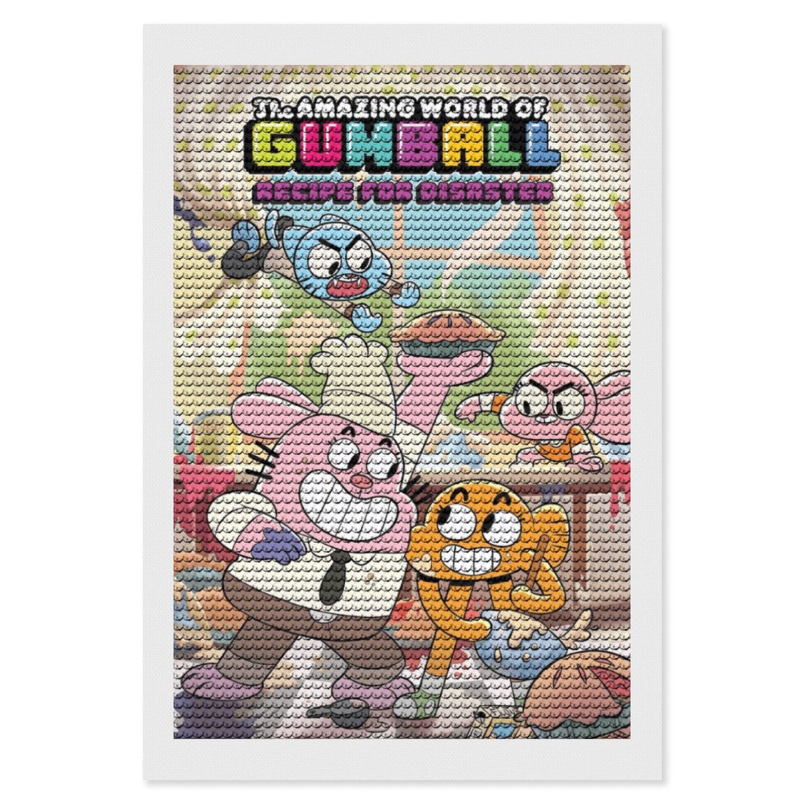 Diamond Arts Kits for Adults - Amazing World of Gumball Full Drill ...