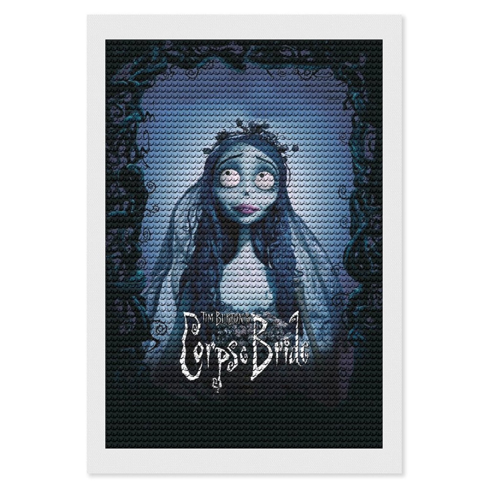 Diamond Arts Kits for Adults - Corpse Bride Full Drill Diamond Arts for ...