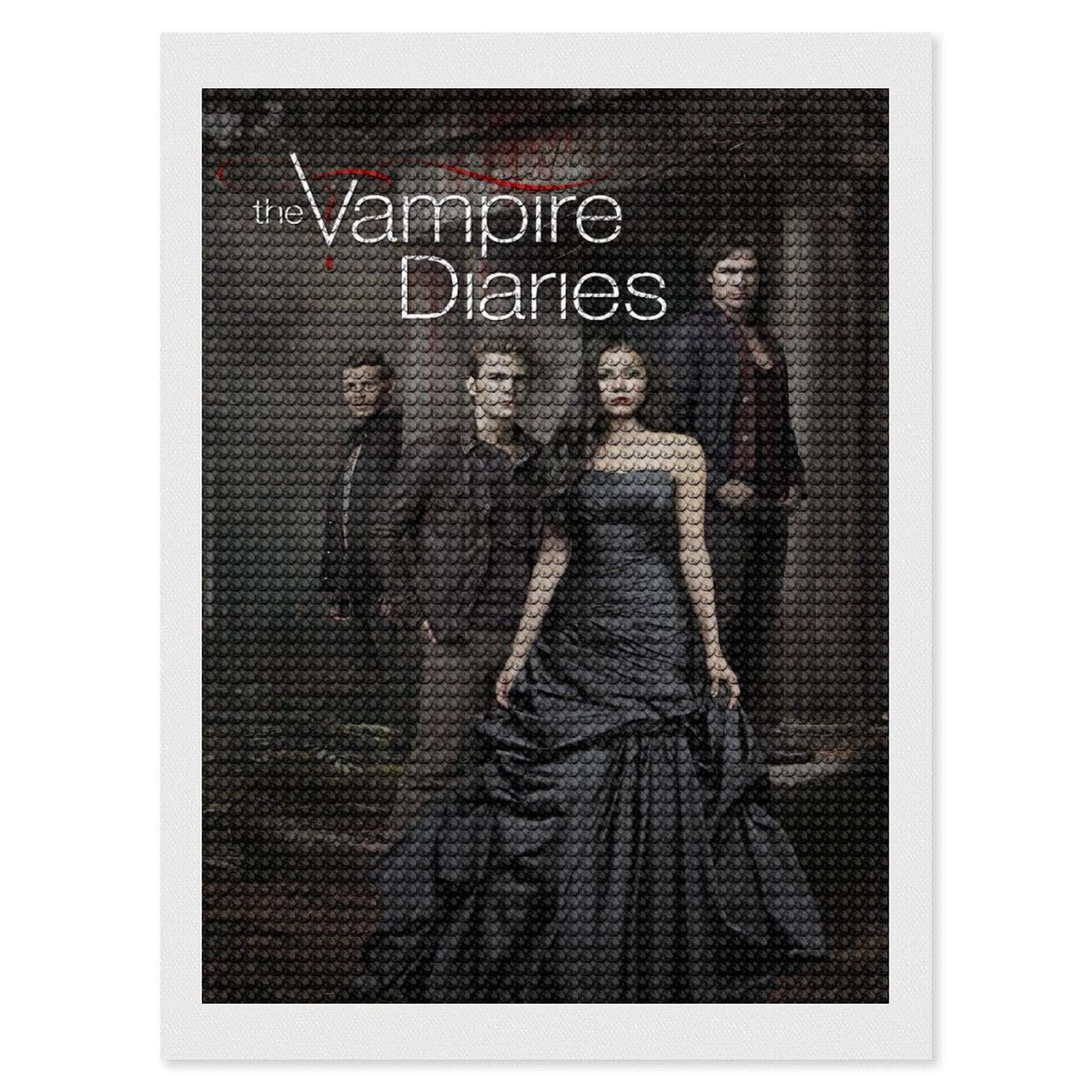 Diamond Arts Kits for Adults - The Vampire Diaries Full Drill Diamond ...