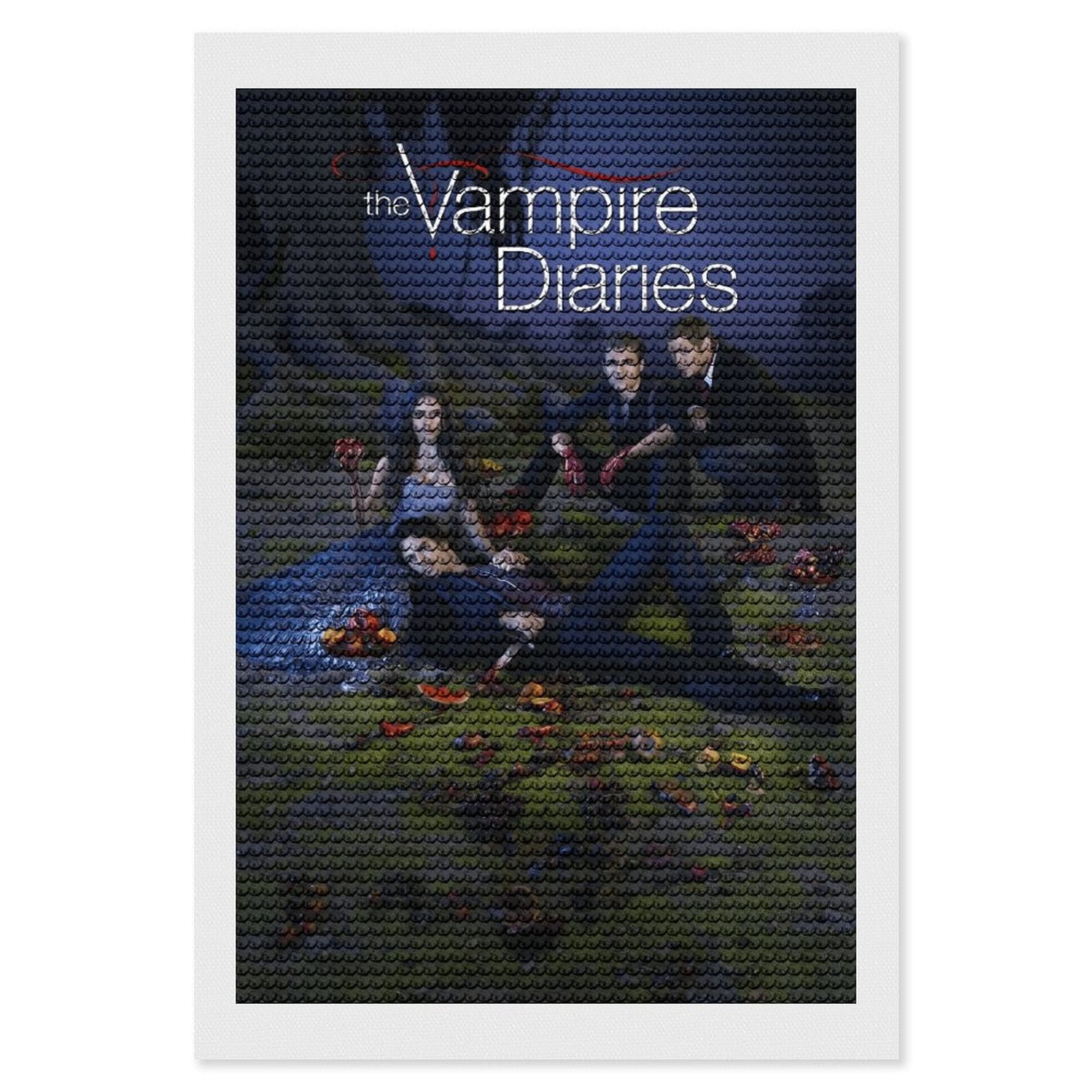 Diamond Arts Kits for Adults - The Vampire Diaries Full Drill Diamond ...