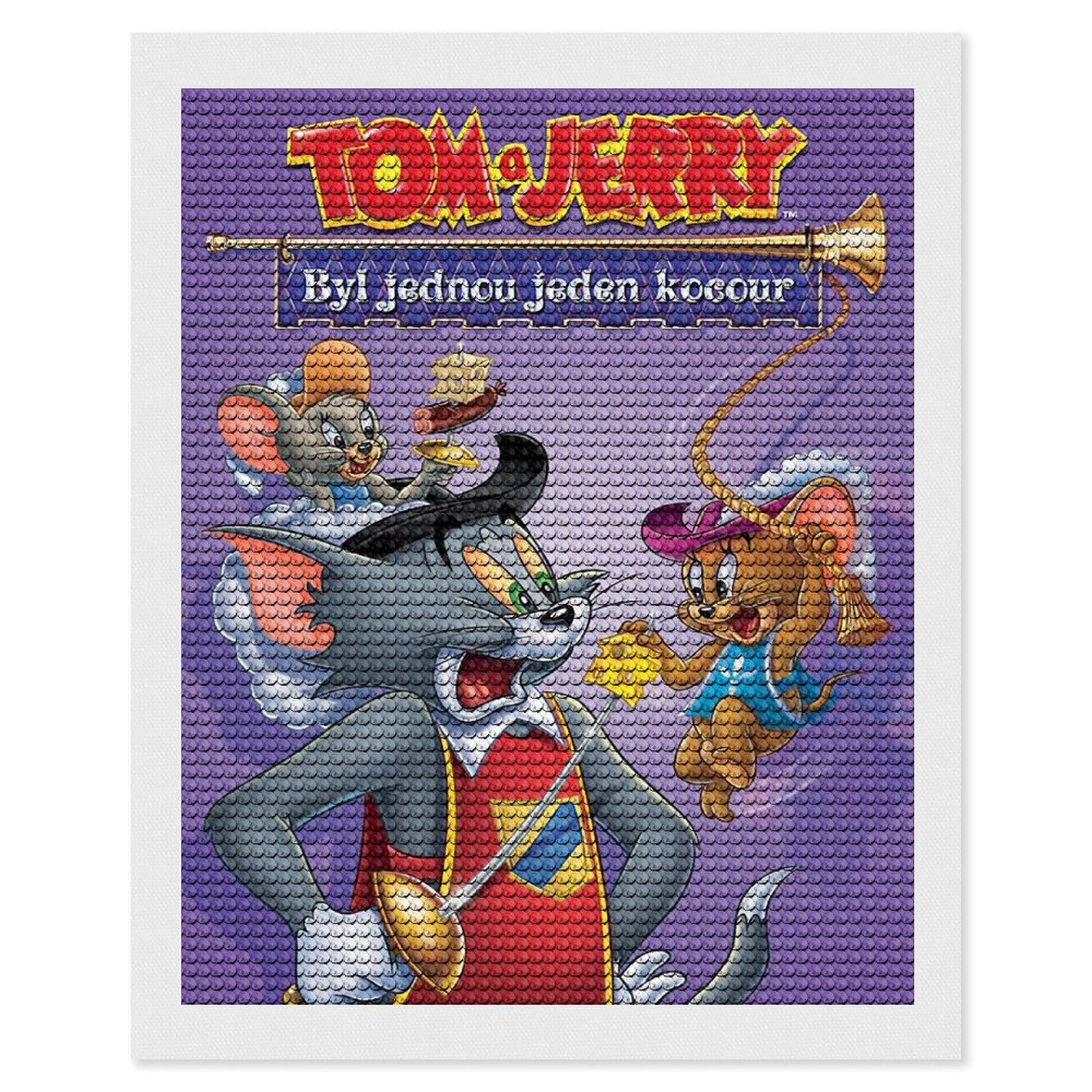 Diamond Arts Kits for Adults - Tom And Jerry Full Drill Diamond Arts ...