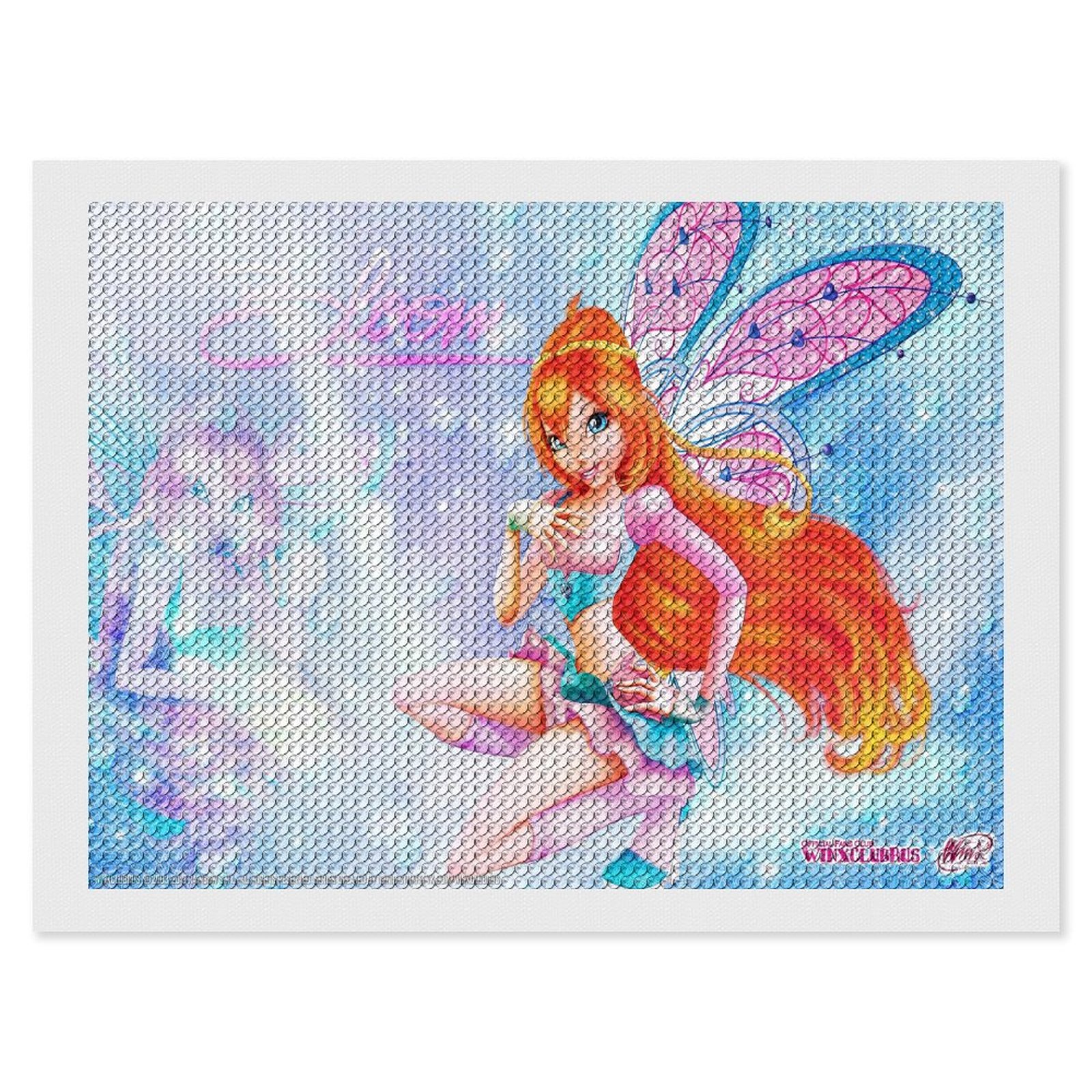 Diamond Arts Kits for Adults - Winx Club Full Drill Diamond Arts for ...