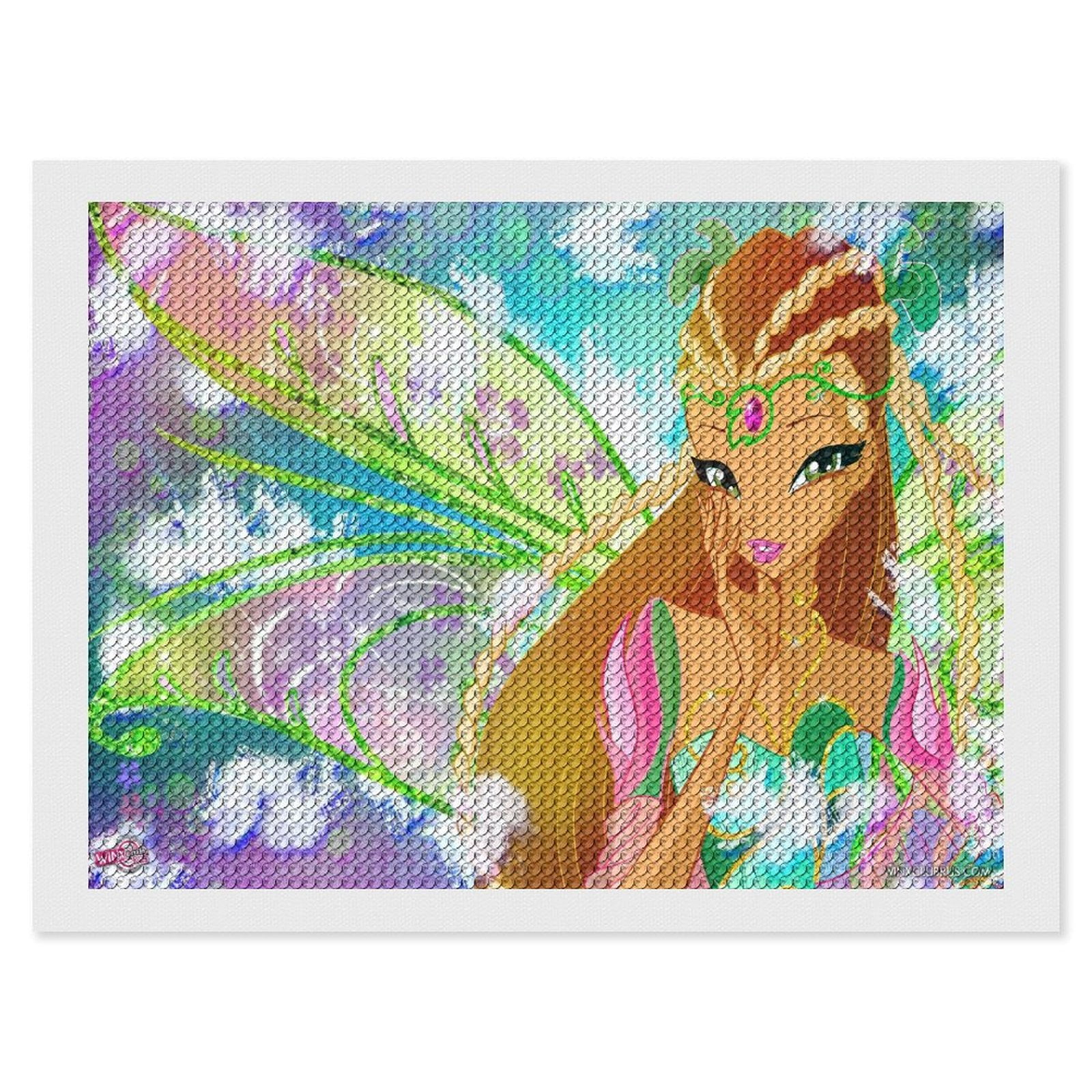 Diamond Arts Kits for Adults - Winx Club Full Drill Diamond Arts for ...
