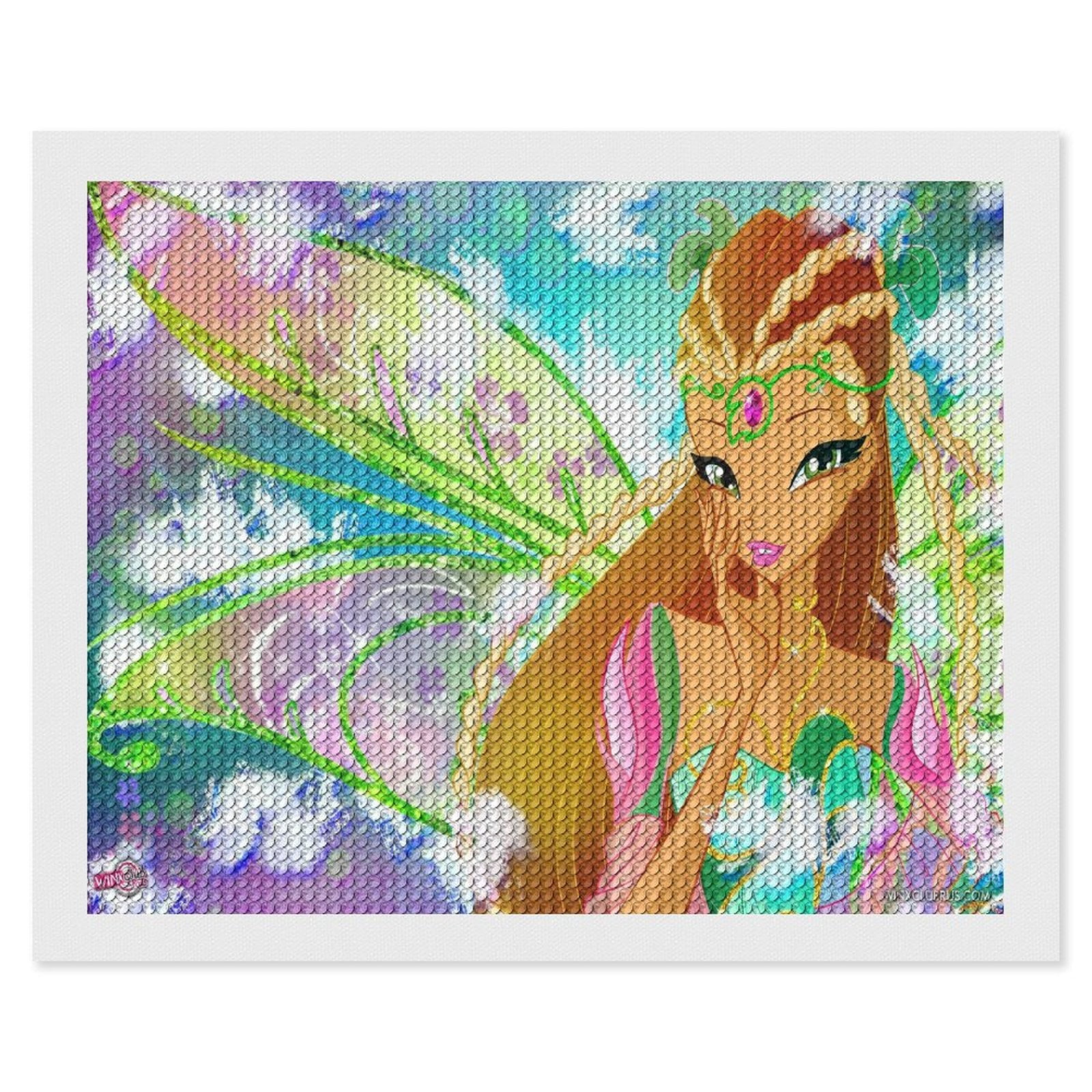 Diamond Arts Kits for Adults - Winx Club Full Drill Diamond Arts for ...