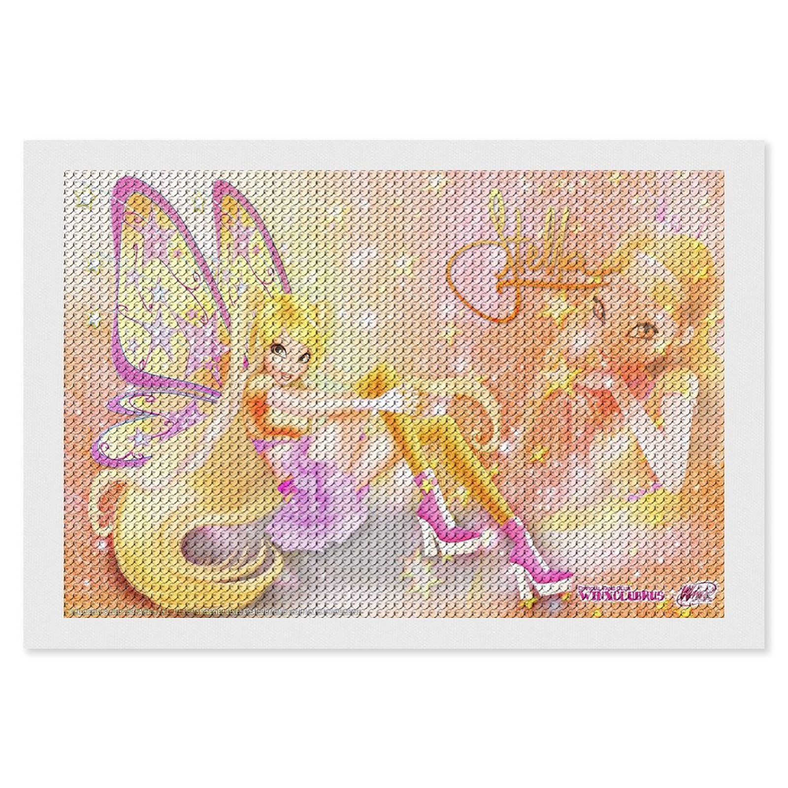 Diamond Arts Kits for Adults - Winx Club Full Drill Diamond Arts for ...