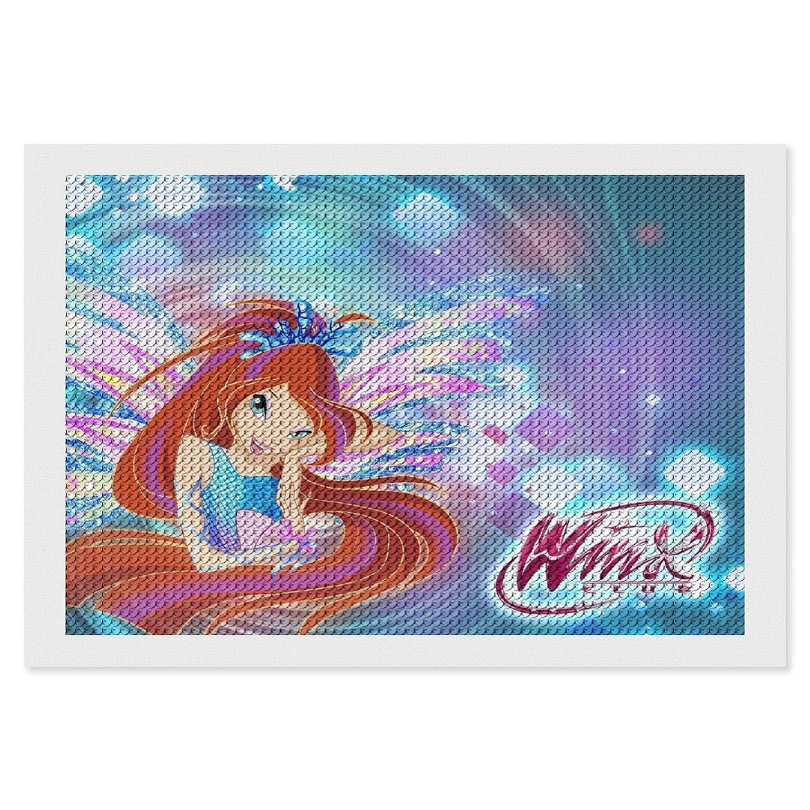 Diamond Arts Kits for Adults - Winx Club Full Drill Diamond Arts for ...