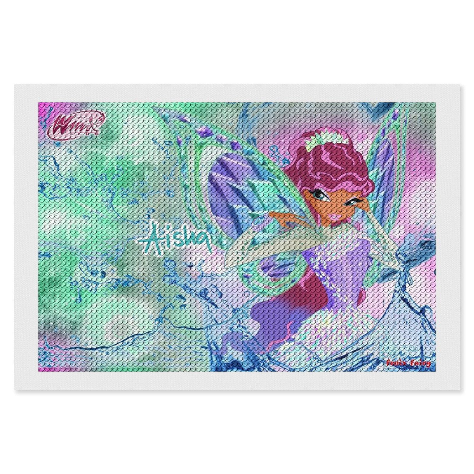 Diamond Arts Kits for Adults - Winx Club Full Drill Diamond Arts for ...