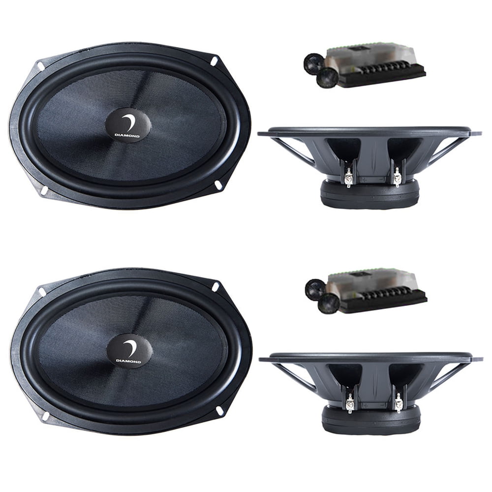 Diamond Audio DES69C 6x9" Elite Series 2-Way Component Speaker System ...