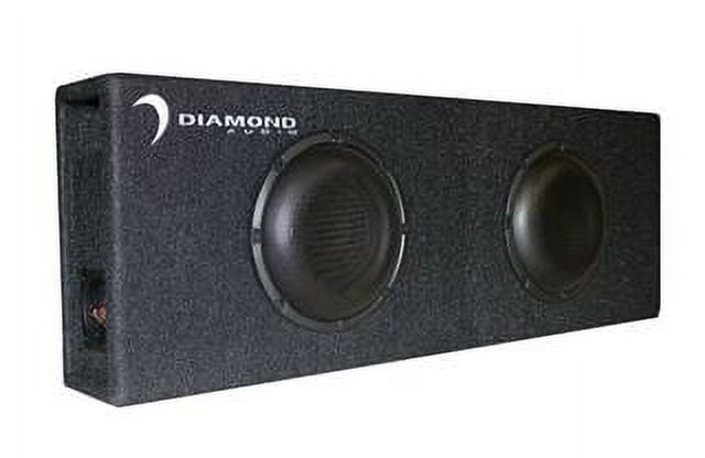 Diamond Audio DESMB10D 10" 800W RMS Slot Vented Passive Subwoofer ...