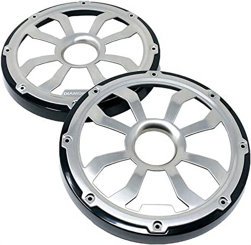 Diamond Audio HXM8FGW 8" Elite Flush Mount Speaker Grills, Pair ...