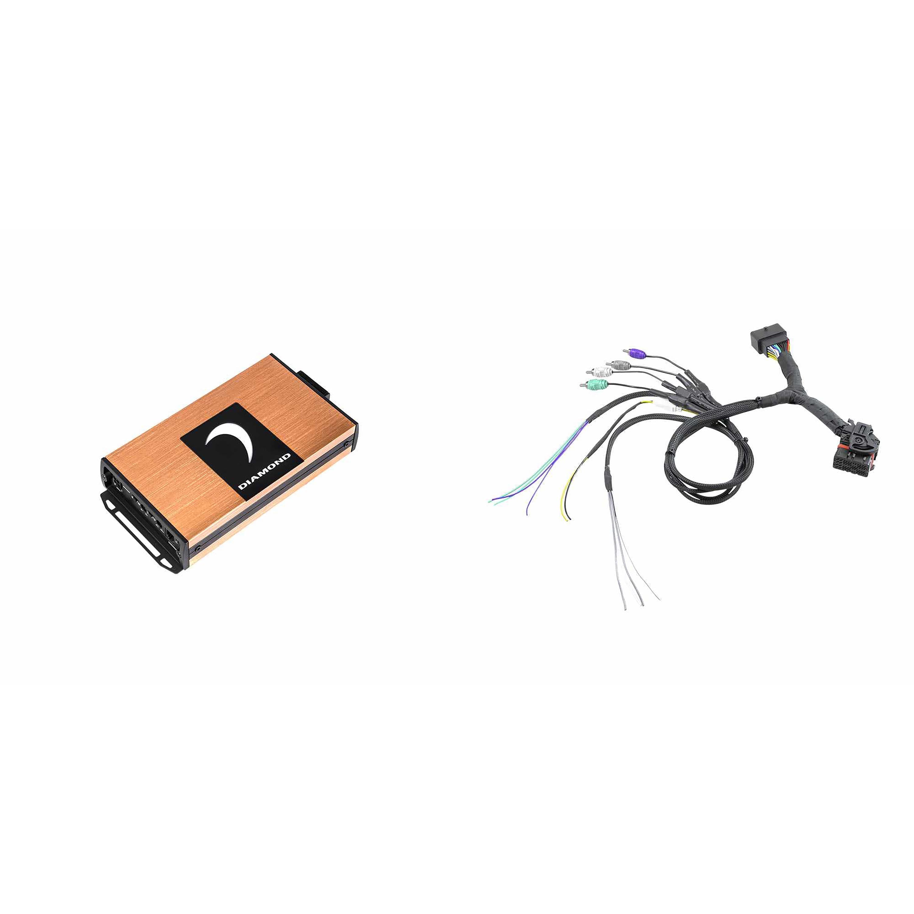 Diamond Audio MICRO2V2 Series 2-Channel Full Range Class D Amplifier ...