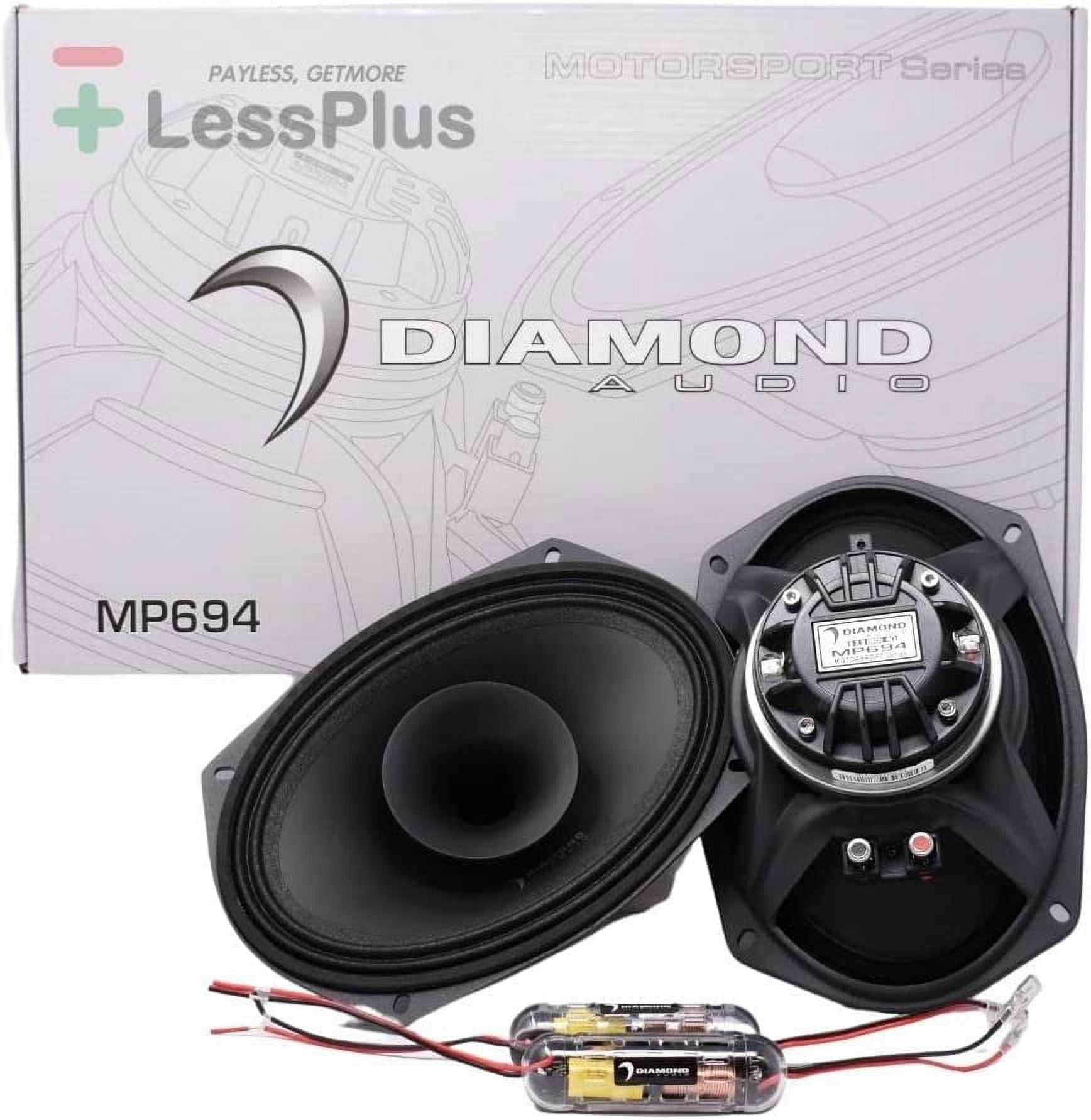 Diamond Audio MP694 6 X 9 PRO Full-Range Co-Ax Horn Speaker - Walmart.com
