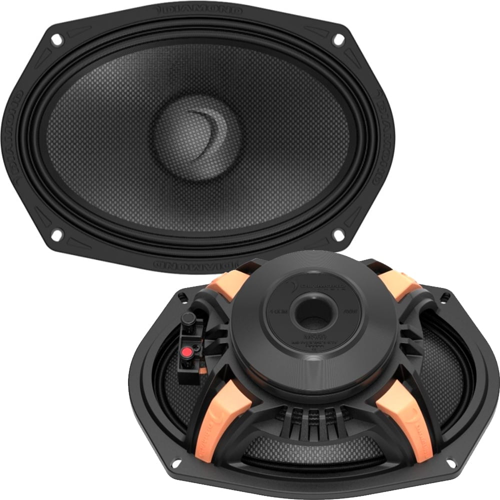 Diamond Audio Midrange Car Speakers MS69NEO 1400W Peak, 6X9″ MS Neo Series, 700W RMS - Walmart.com