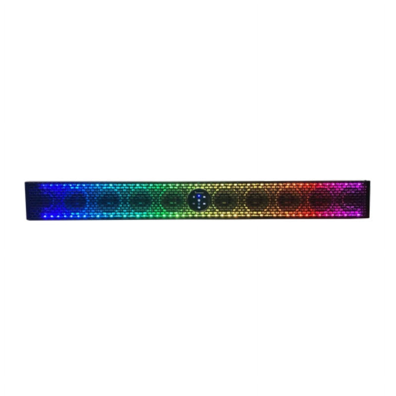 Diamond Audio SB3LED34 3" 10 Speaker Waterproof Soundbar System with ...