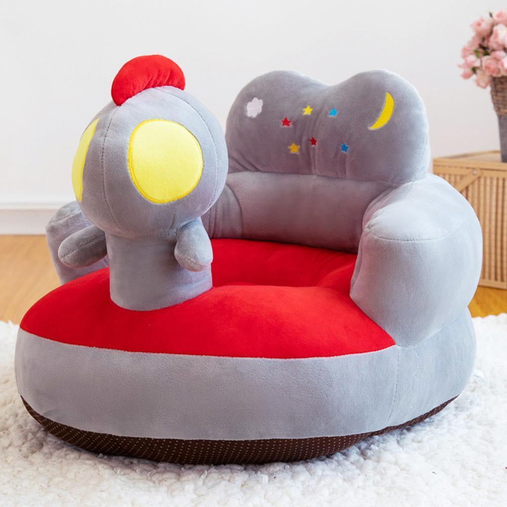 Diamond Baby Soft Plush Seat Cute Cartoon Sofa Support Kids Infant ...