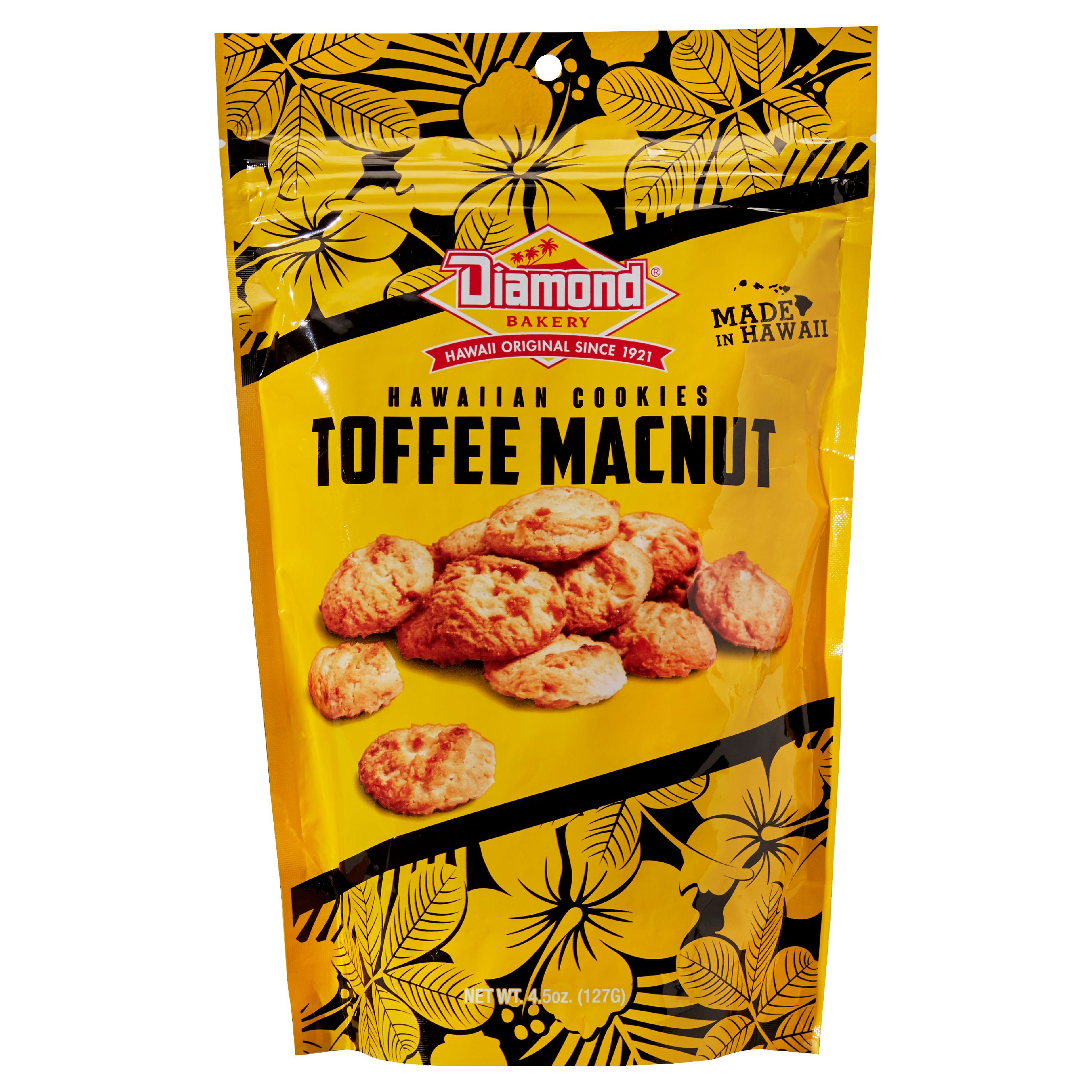 Diamond Bakery "Toffee Macnut" Cookies- 4.5 oz. - Walmart.com