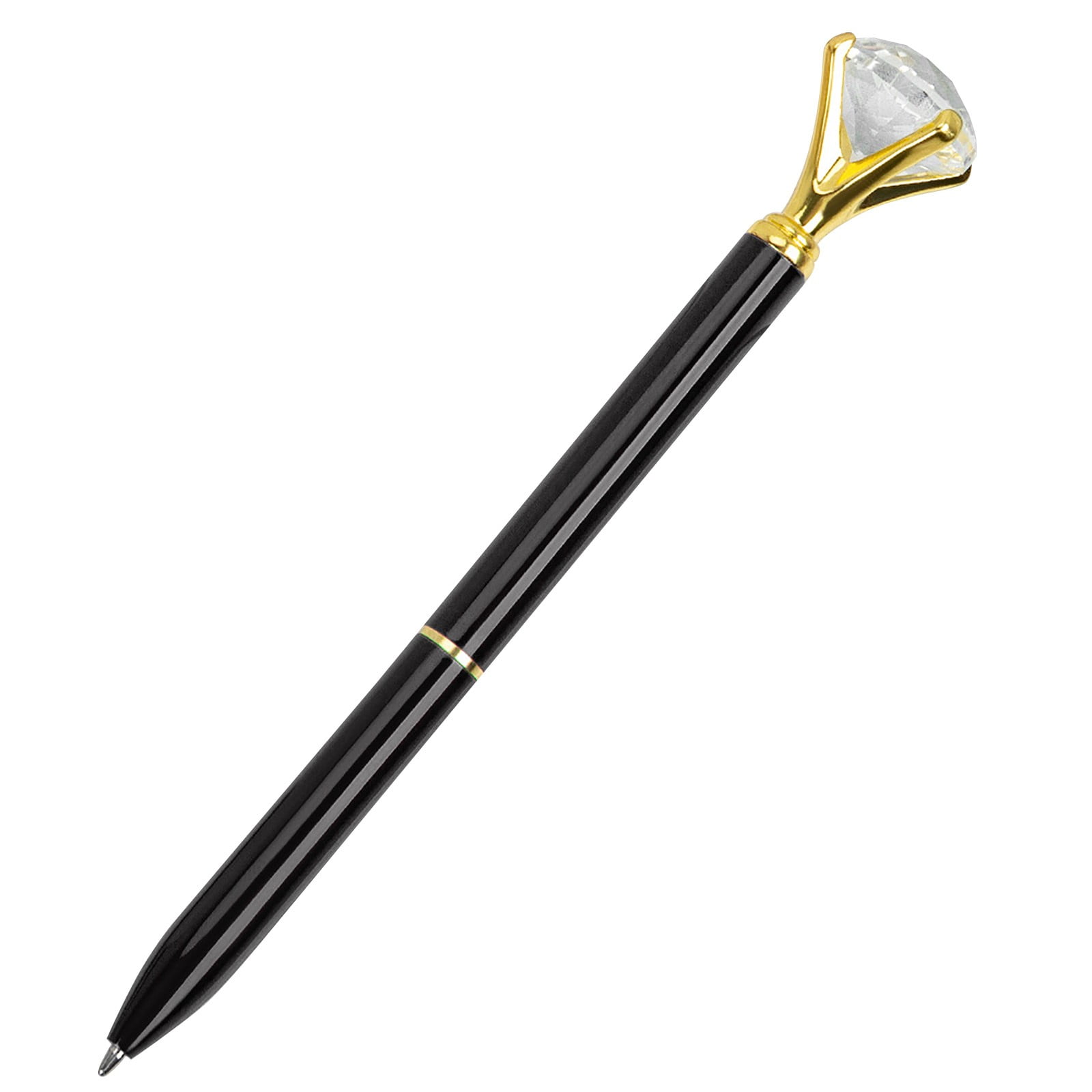 Diamond Ballpoint Pens Luxury Diamond Ballpoint Pen with Metal Finish ...