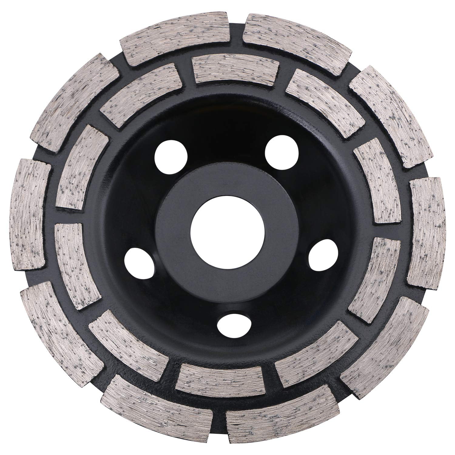 Diamond Blade, Concrete Grinding Diamond 125 X 22.2 Mm Double Row ...