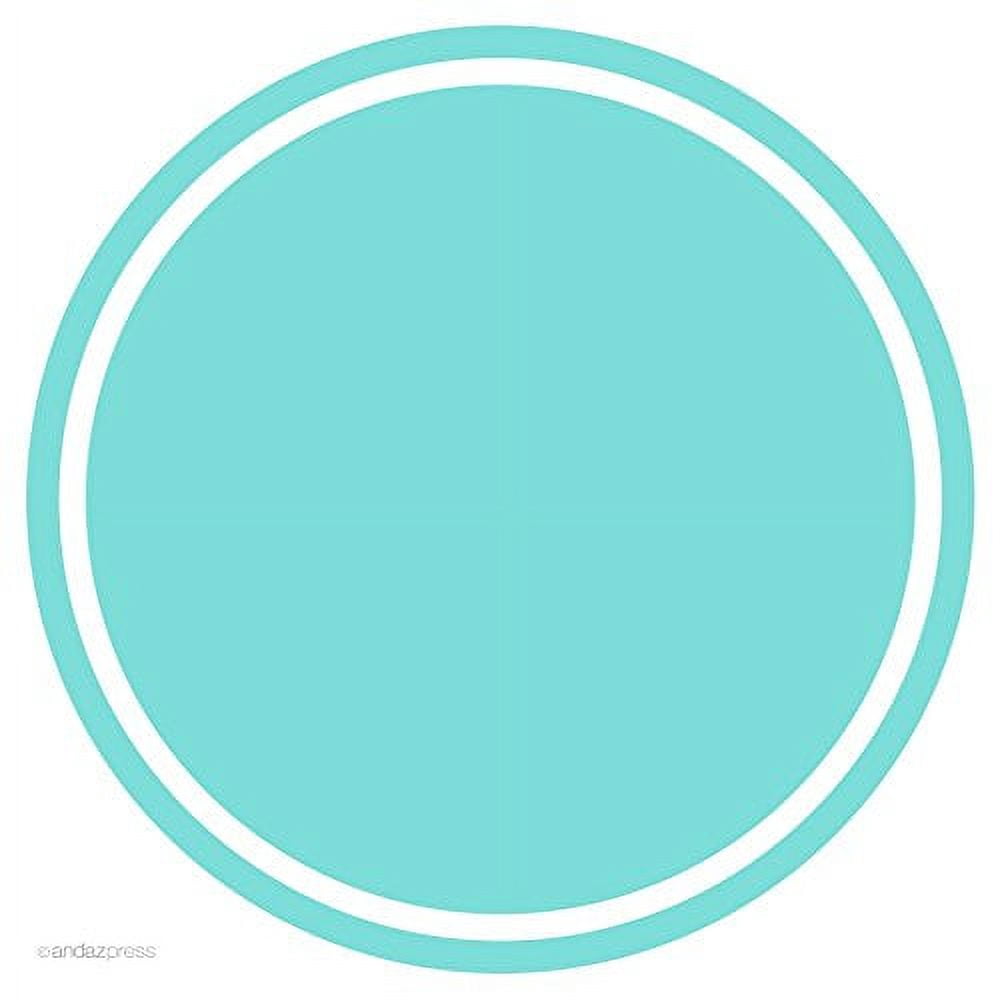 Diamond Blue Solid Color Circle Gift Labels, 40-Pack - Walmart.com