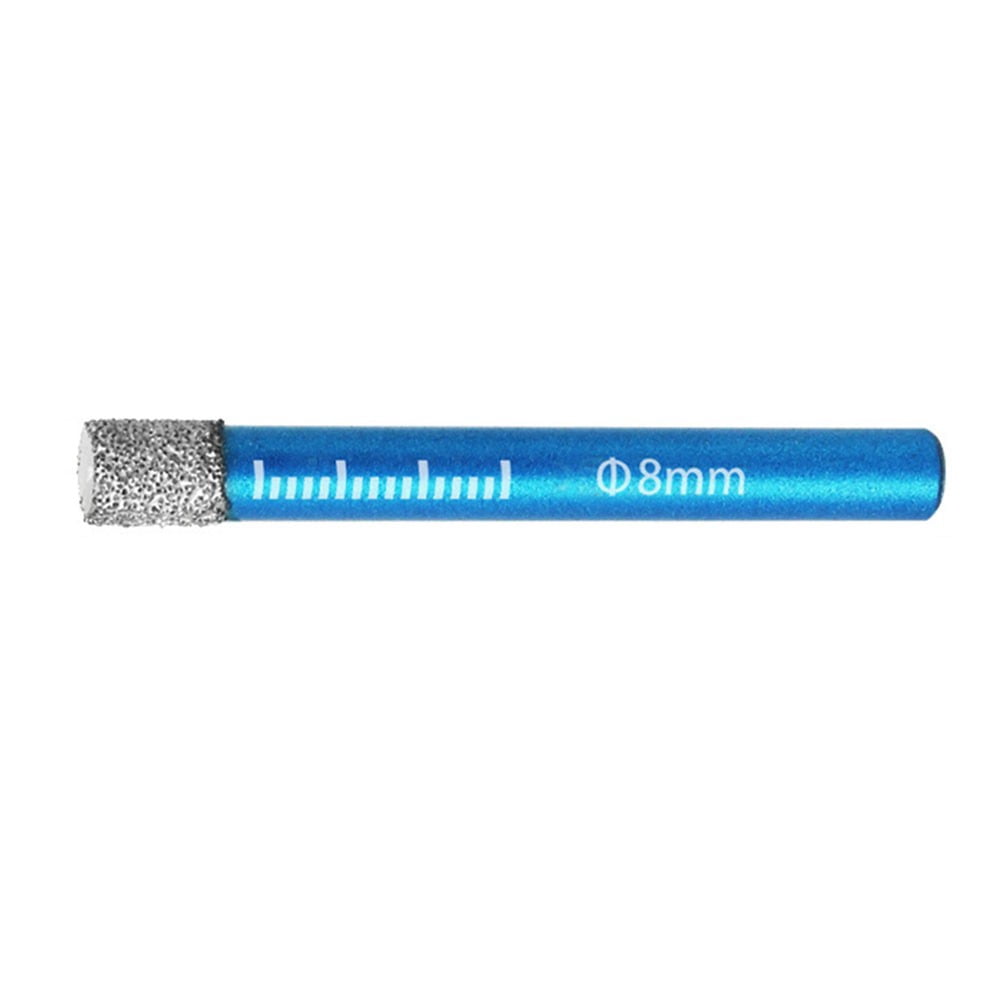 Diamond Brazed Dry Drilling Bit Ceramic Marble Tile 5-16Mm Round Shank ...